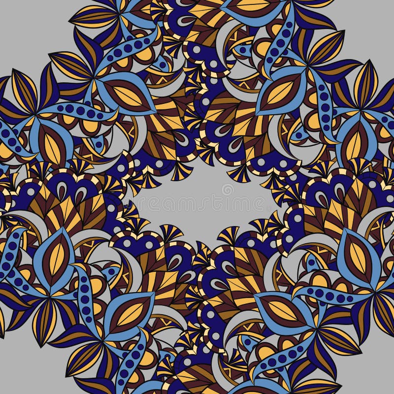 Seamless Mandala Pattern for Printing on Paper or Fabric. Islam and ...