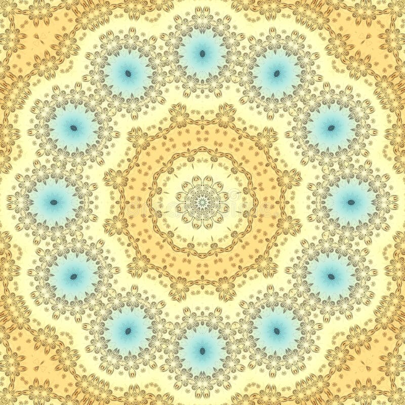 Circle Asian Seamless Pattern Stock Vector - Illustration of simple ...