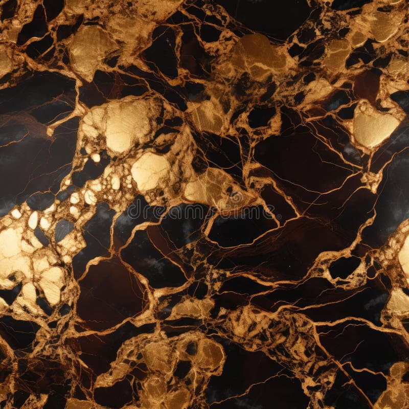 Seamless Marble and Gold Texture Stock Photo - Image of paint, concrete ...