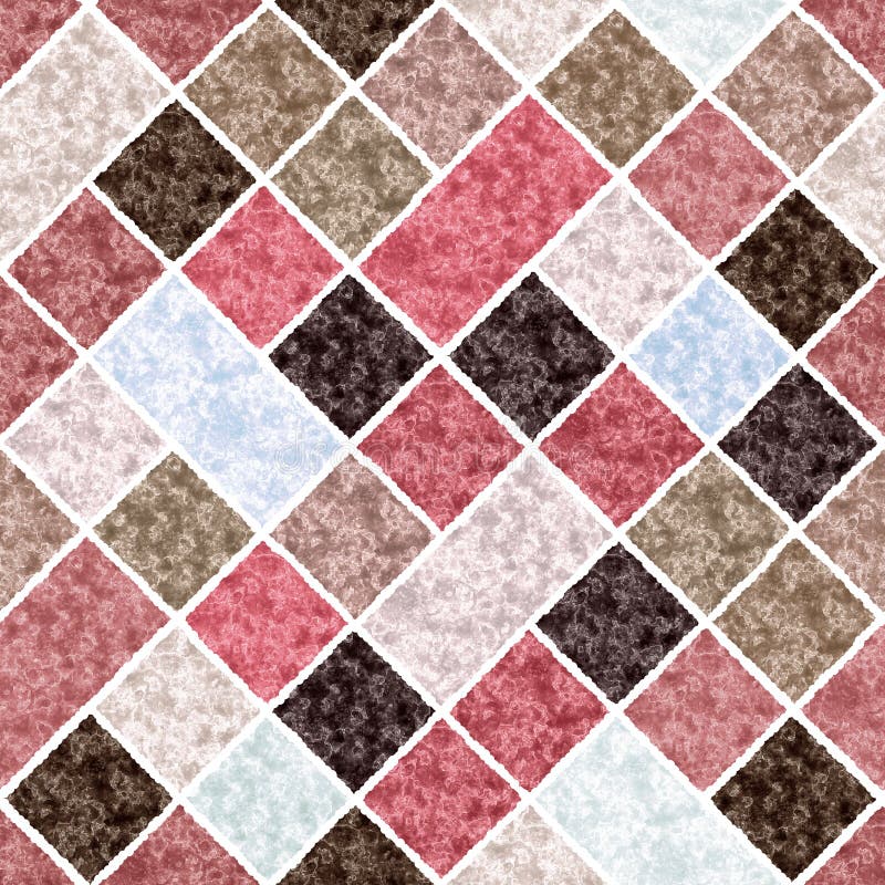 Seamless Marble Granite Stone Tile Pattern Stock Illustration ...