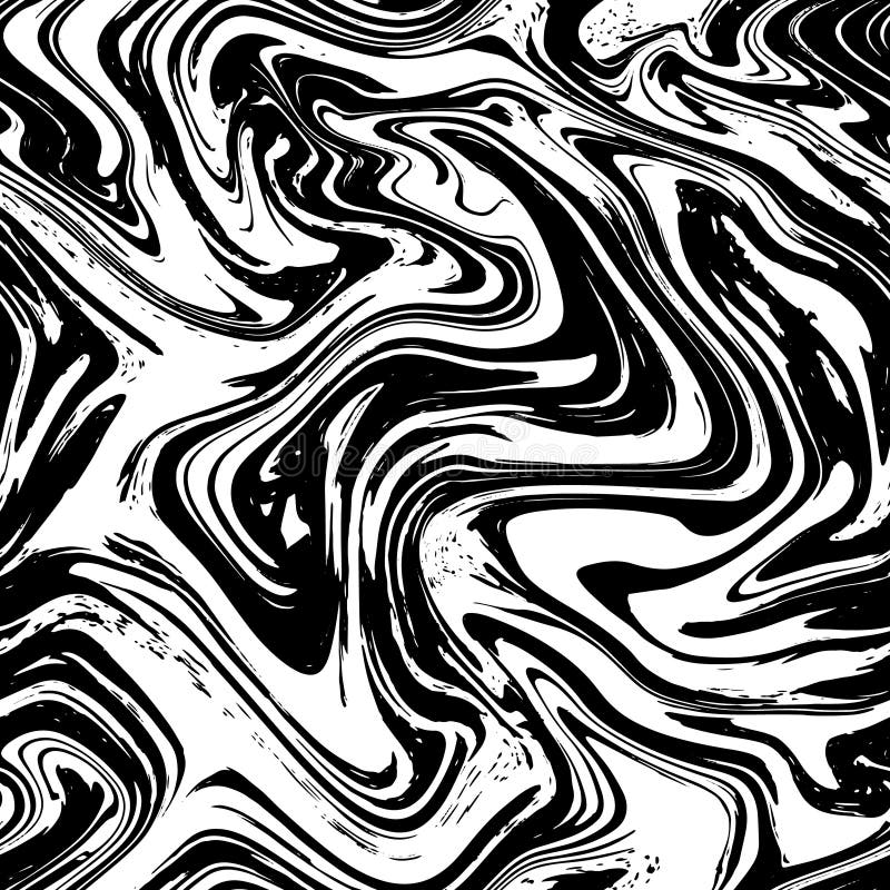 Marble Texture Seamless Background. Abstract Liquid Fluid Effect Color ...