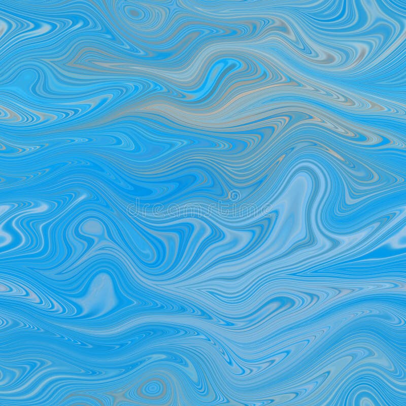 Seamless Marble Wet Ripple Wavy Fluid Pattern Stock Illustration ...