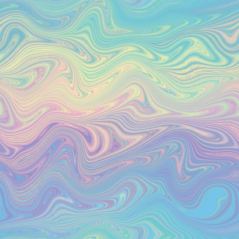 Seamless Marble Wet Ripple Wavy Fluid Pattern Stock Illustration ...