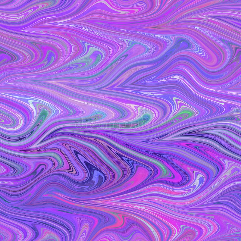 Seamless Marble Wet Ripple Wavy Fluid Pattern Stock Illustration ...
