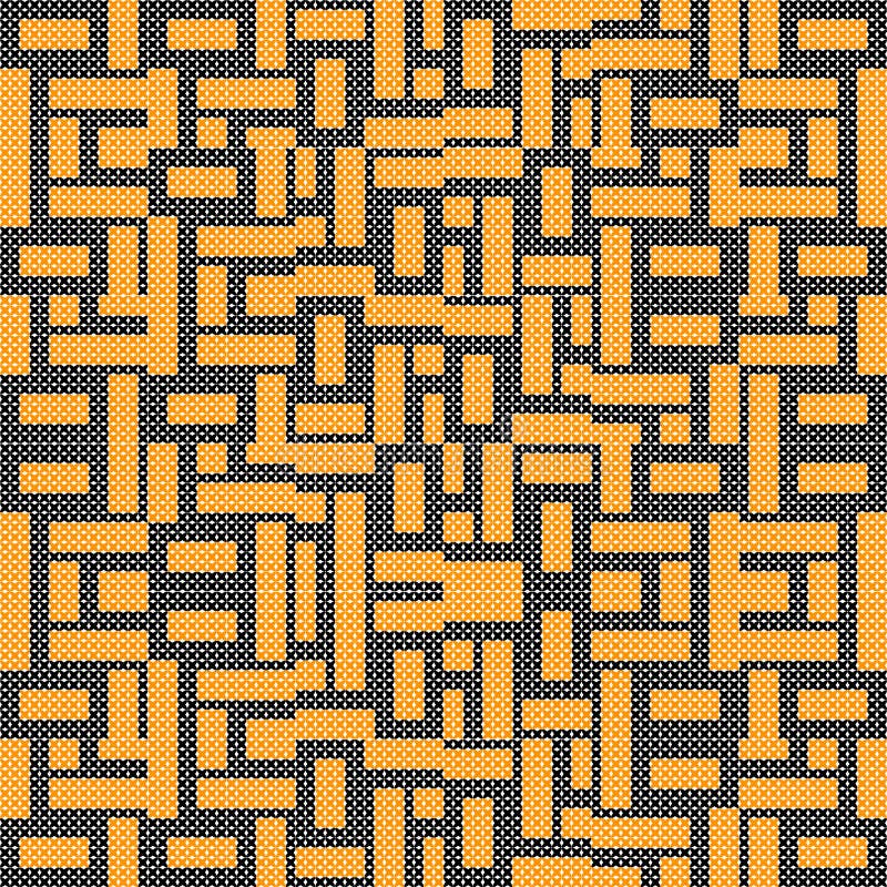 Seamless maze pattern stock vector. Illustration of mazes - 10202336