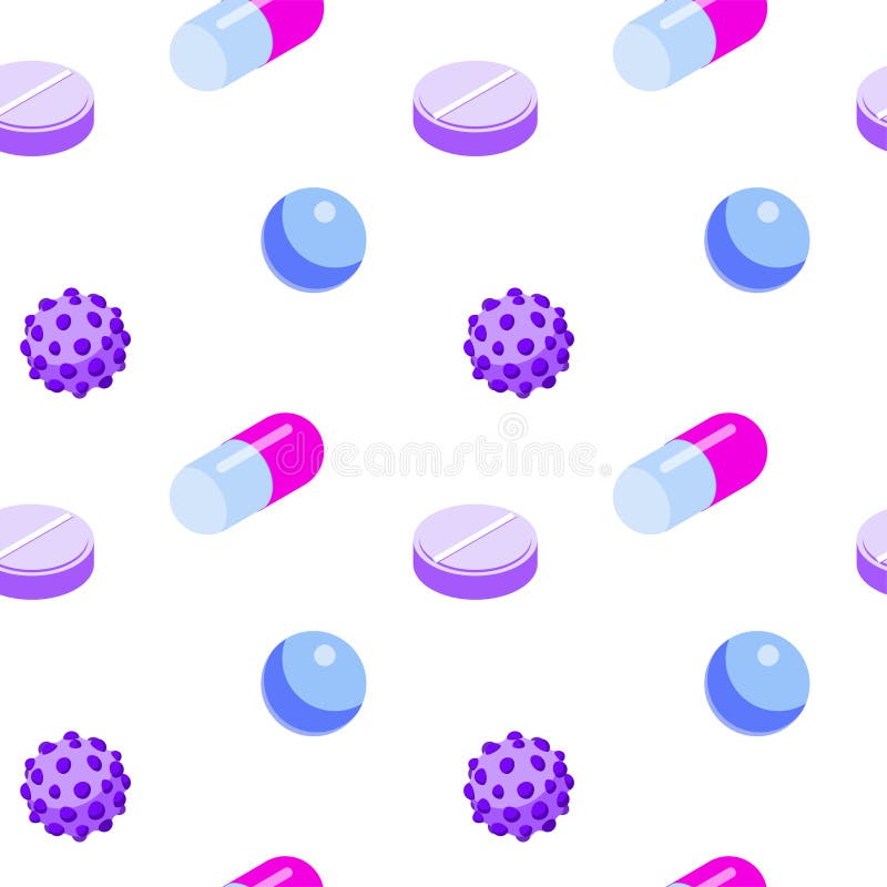 Virus. Isometric Illustration Stock Vector - Illustration of health ...