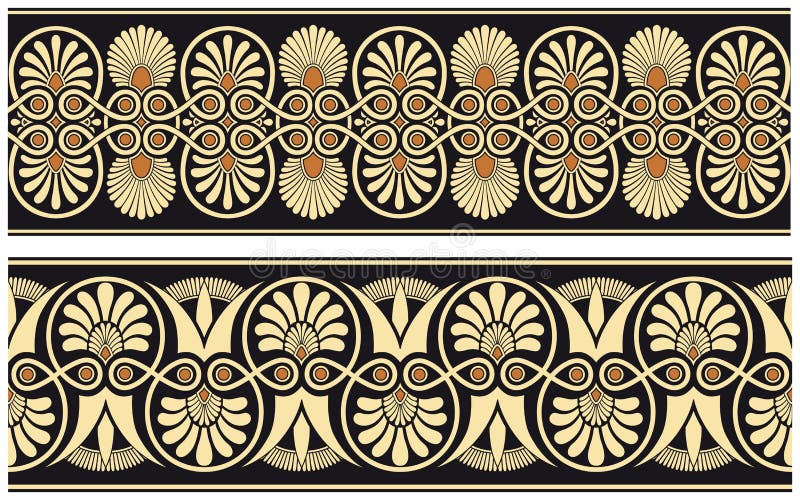 Seamless medieval pattern stock vector. Illustration of baroque - 18859541