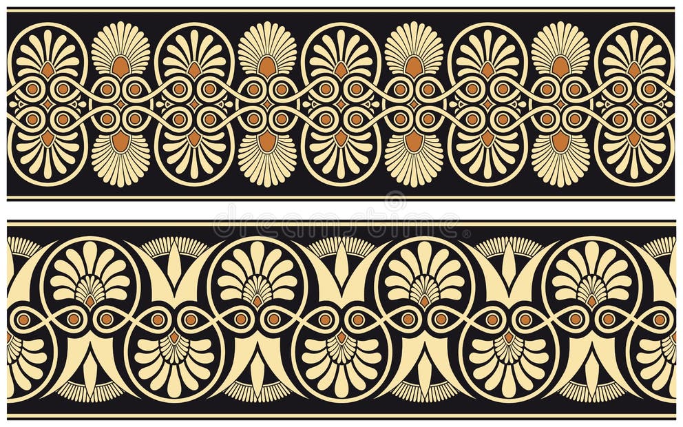 Seamless medieval pattern stock vector. Illustration of baroque - 18859541