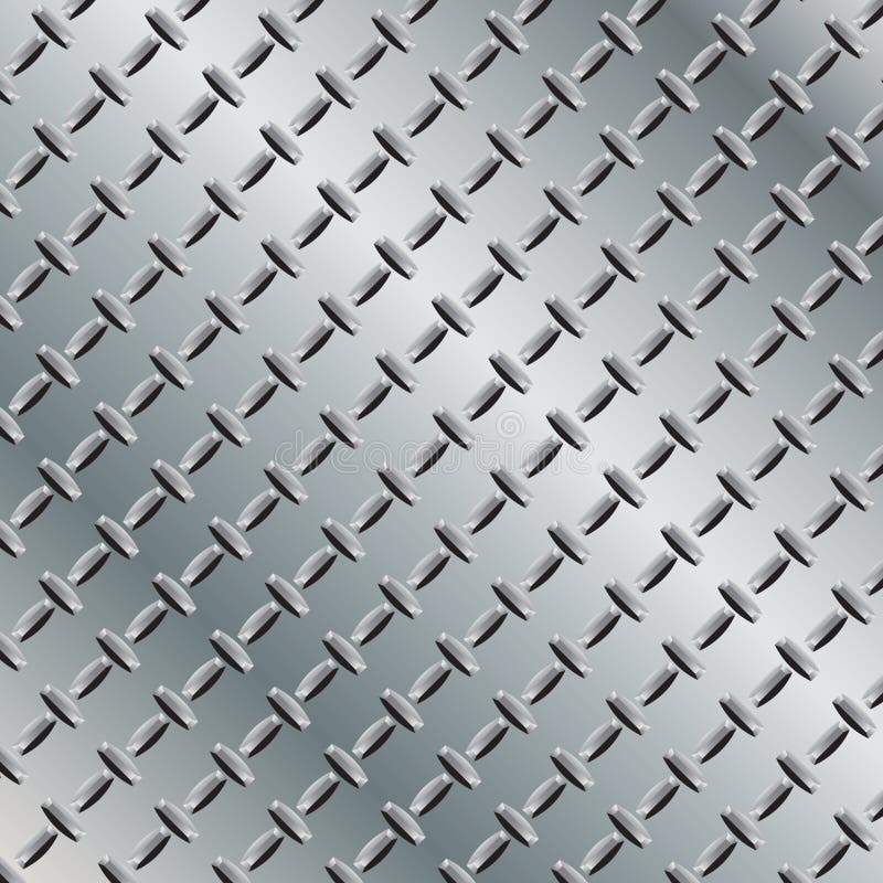 Seamless Metal Background. Vector Illustration Decorative Design Stock ...