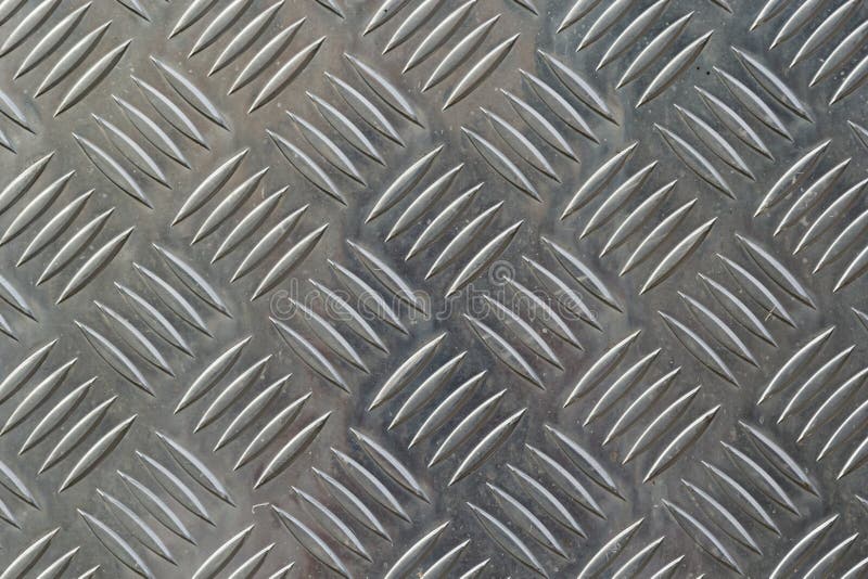 Seamless Metal Floor Plate with Diamond Pattern Stock Photo - Image of ...