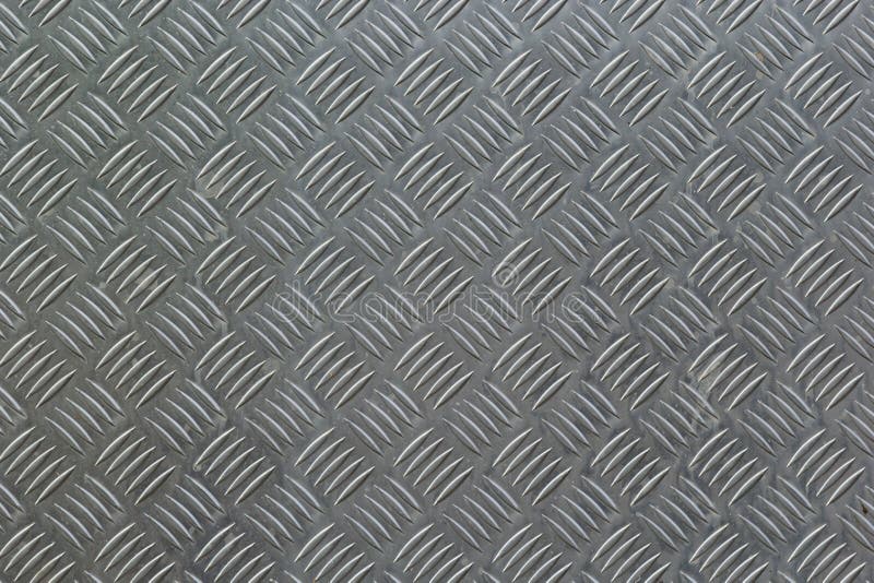 Seamless Metal Floor Plate with Diamond Pattern Stock Image - Image of ...