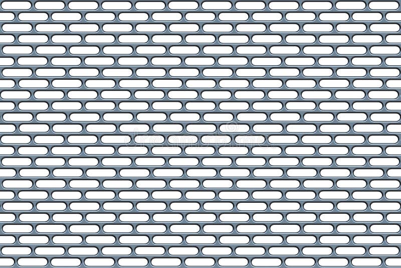 Seamless metal grid stock illustration. Illustration of grey - 79300986