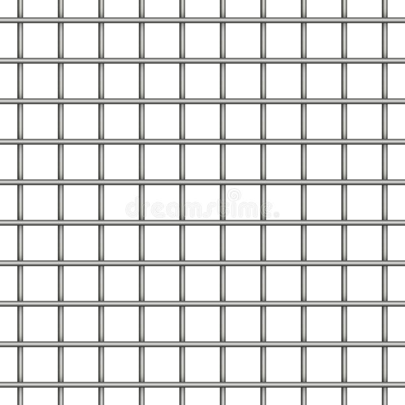 Seamless Metal Grid Vector Pattern Background Stock Vector ...