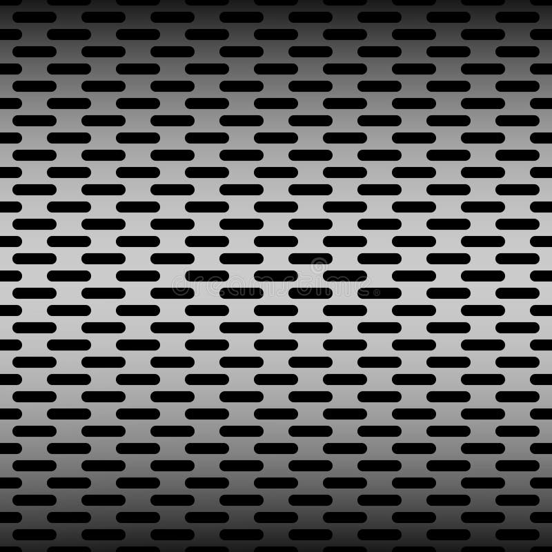 Seamless Metal Grille Pattern. Stock Vector - Illustration of music ...