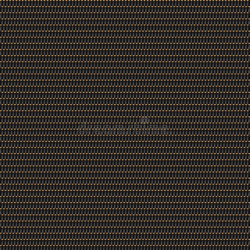 Seamless Metal Mesh Background in Gold and Black Stock Illustration ...