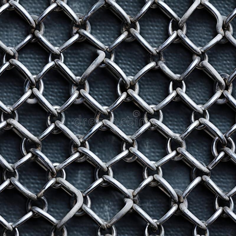 Seamless Metal Mesh Texture Stock Illustration - Illustration of ...