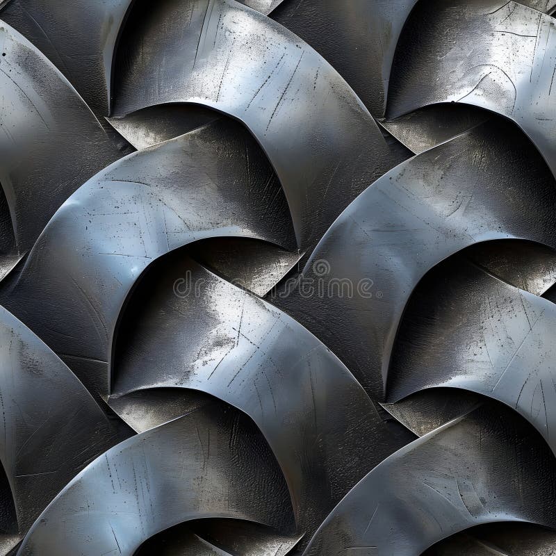Seamless Metal Pattern Texture Stock Image - Image of texture, ferrum ...