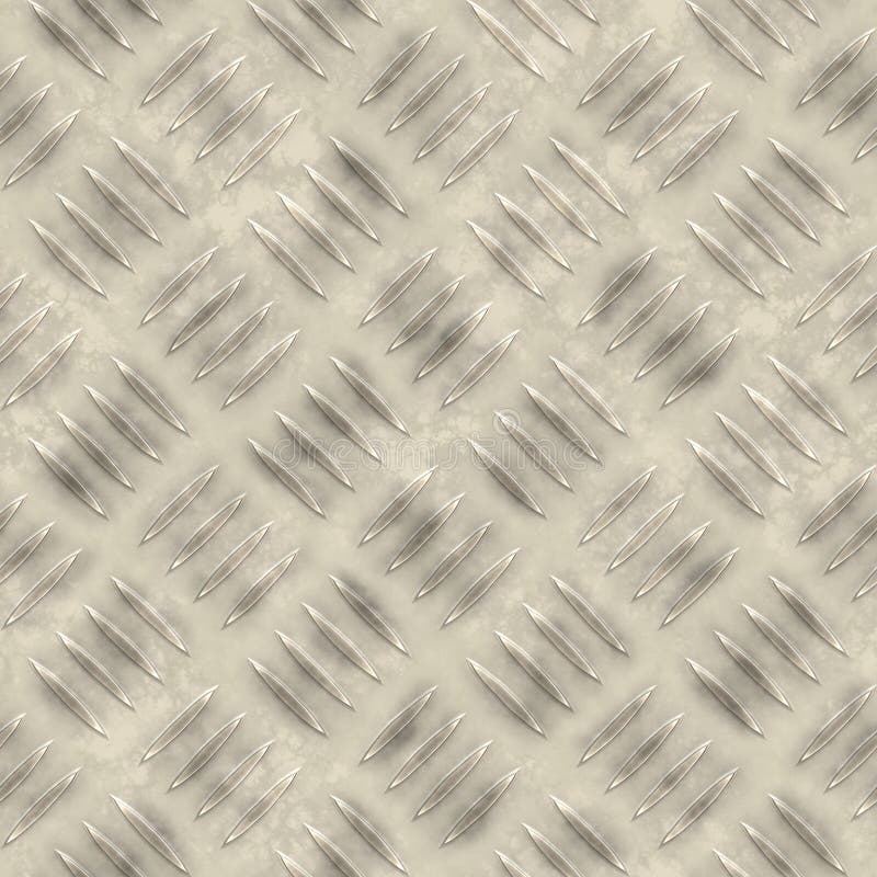 Seamless Metal Ridge Background Stock Illustration - Illustration of ...