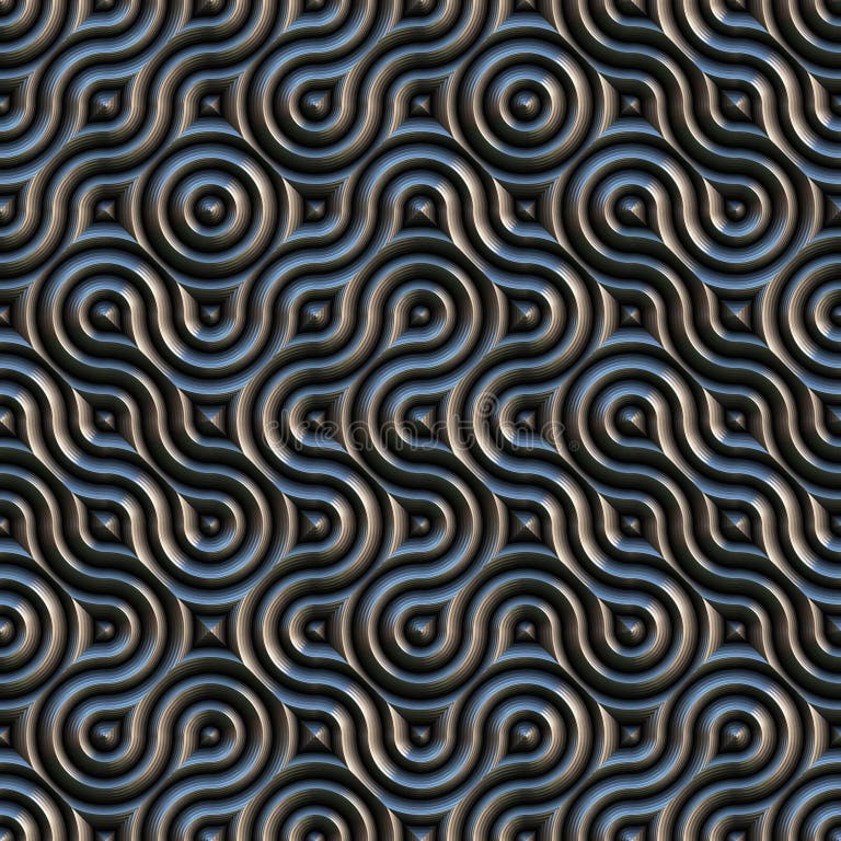 Seamless Futuristic Metal Texture Stock Illustrations – 8,134 Seamless ...