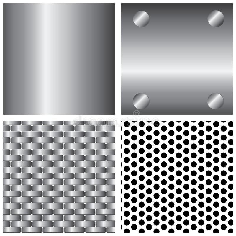 Seamless metal texture stock vector. Illustration of alloy - 43106660