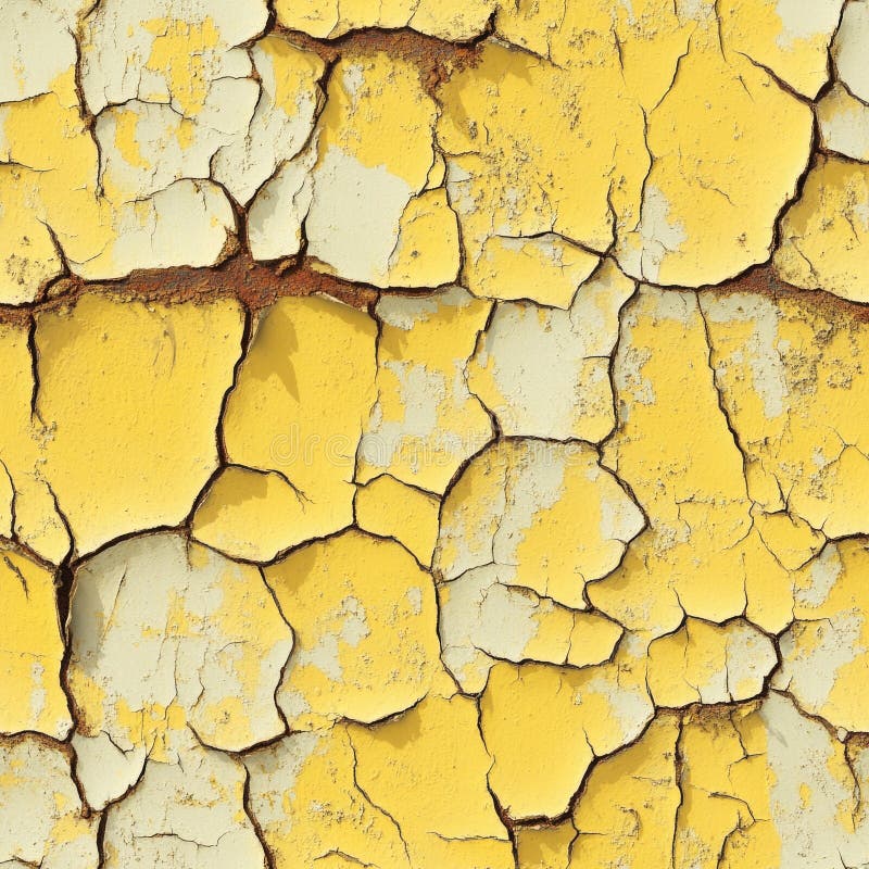 Seamless Metal Texture with Deep Cracks and Rust Patches Stock Photo ...