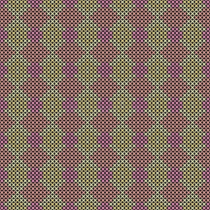 Metallic Grid Pattern with Perforated Holes Stock Vector - Illustration ...