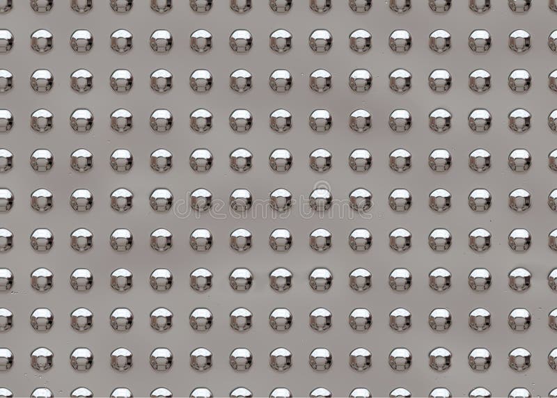 Chrome rivets stock illustration. Illustration of iron - 254484