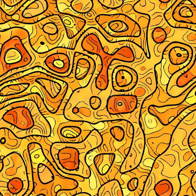 Seamless Military Artistic Camouflage Pattern. Abstract Camo Texture ...