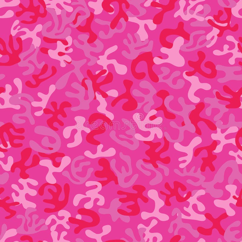 Seamless Military Camouflage Pattern Stock Vector - Illustration of ...