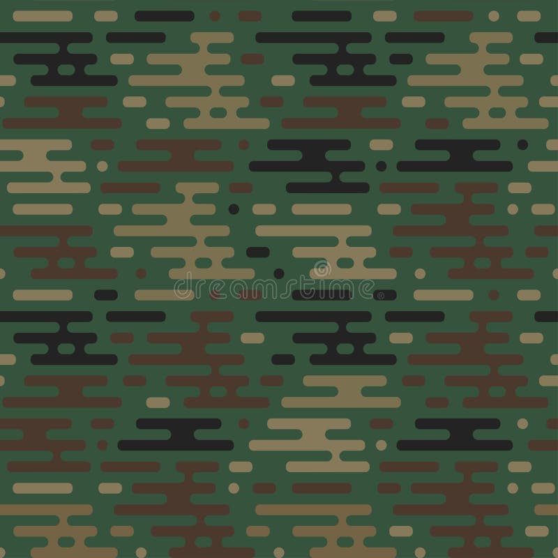 Seamless military pattern stock vector. Illustration of clothing - 67783536