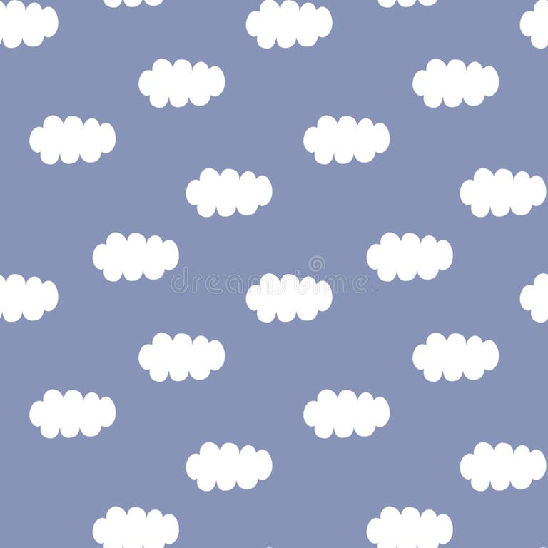 Seamless Minimal Star Repeat Pattern in Blue Background Stock ...