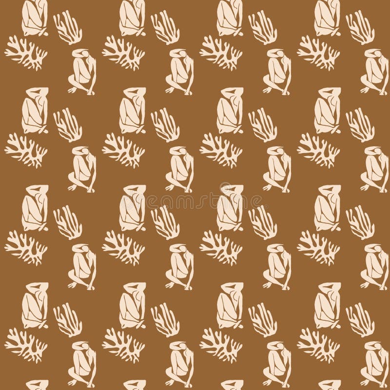 Seamless Minimalist Background for Fabrics, Wallpapers. Stock Vector ...