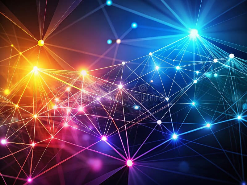 Seamless Minimalist Network Design a Futuristic Abstract Background for ...