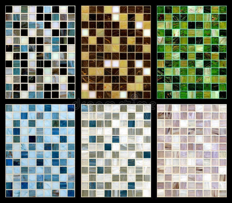 Seamless mix of mosaic. stock image. Image of nacre, frieze - 38138615