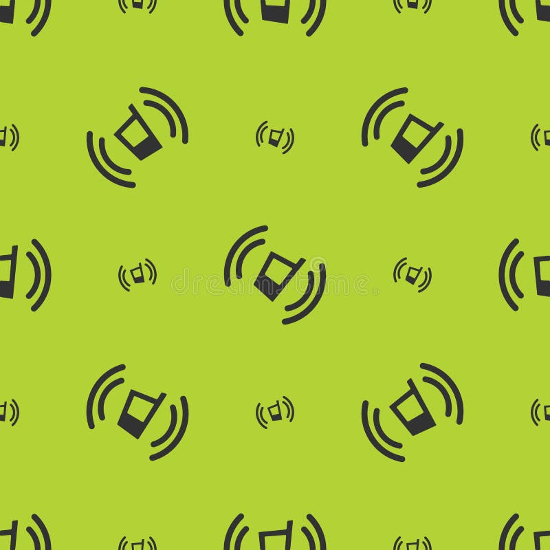 Seamless Mobile Phones Pattern Stock Vector - Illustration of color ...