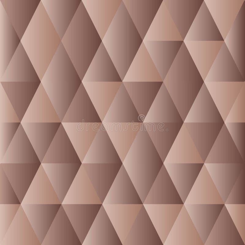 Seamless Mocha Mousse Gradient Triangular Pattern Stock Vector ...