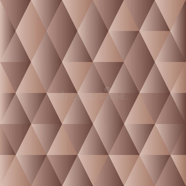 Seamless Mocha Mousse Gradient Triangular Pattern Stock Vector ...
