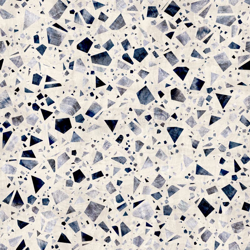 Seamless Modern Abstract Random Terrazzo Pattern Swatch Stock ...