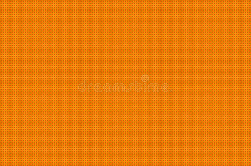 Seamless Modern Geometric Design on Orange Paper Stock Illustration ...