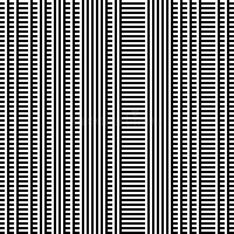 Seamless Modern Pattern with Vertical Black Bands, Modern Stylish Image ...