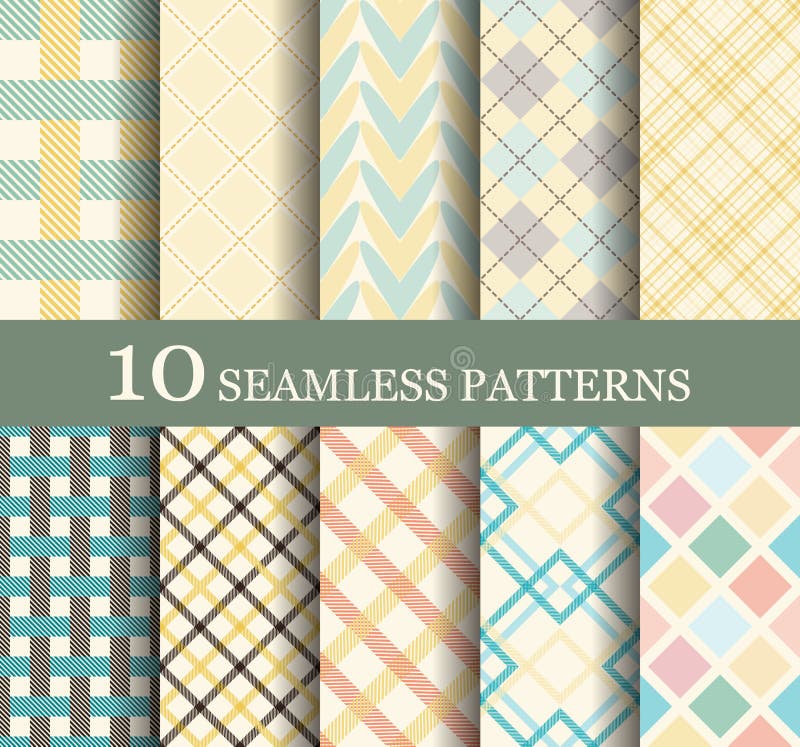 Seamless modern patterns stock vector. Illustration of repetition ...