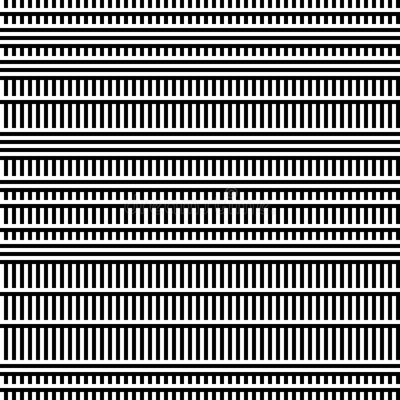 Seamless Modern Texture with Horizontal Black Bands, Modern Stylish ...