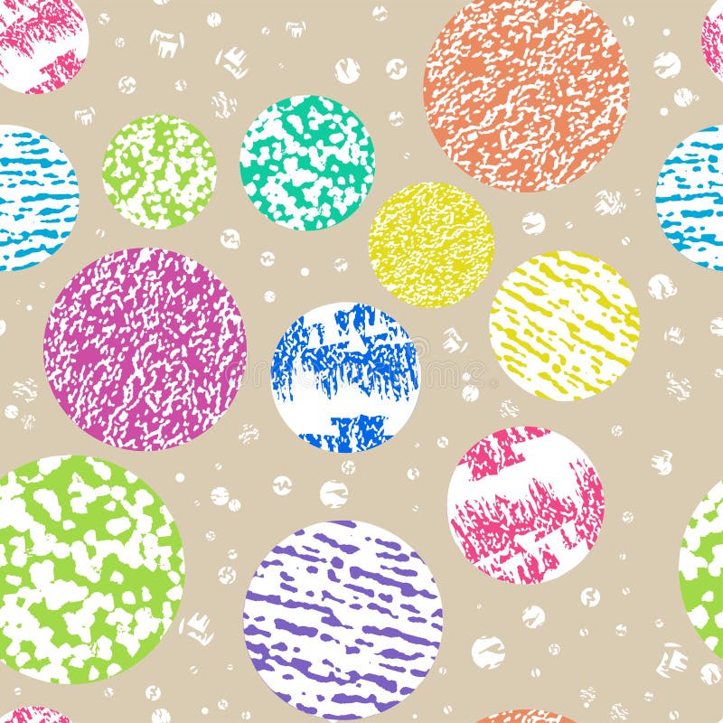 Seamless Modern Color Play Gradient Pattern. Vector Liquid Shape ...