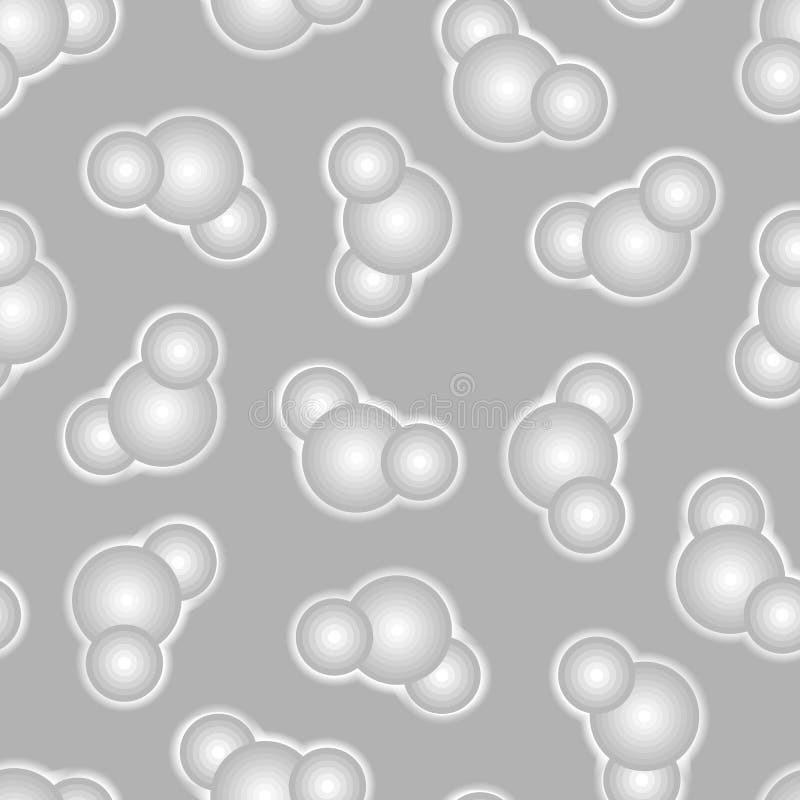 Seamless molecule pattern stock vector. Illustration of intricate - 6379458