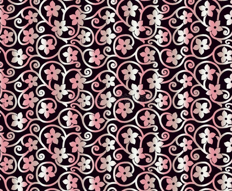 Mono Color Flower Stock Illustrations – 448 Mono Color Flower Stock ...