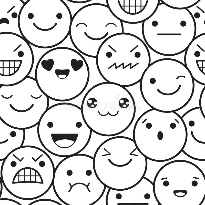 Baby Faces Black White Stock Illustrations – 965 Baby Faces Black White ...