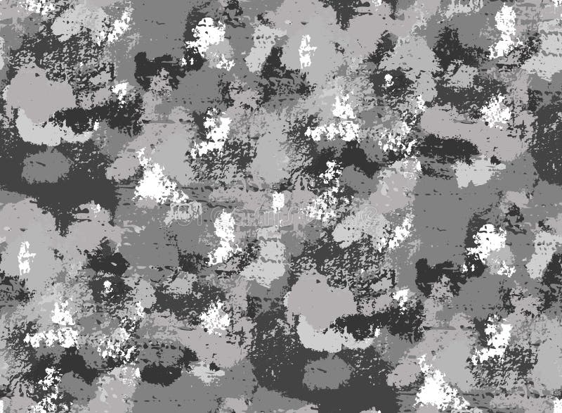 Seamless Monochrome Grunge Natural Pattern. Texture of the Stone with ...