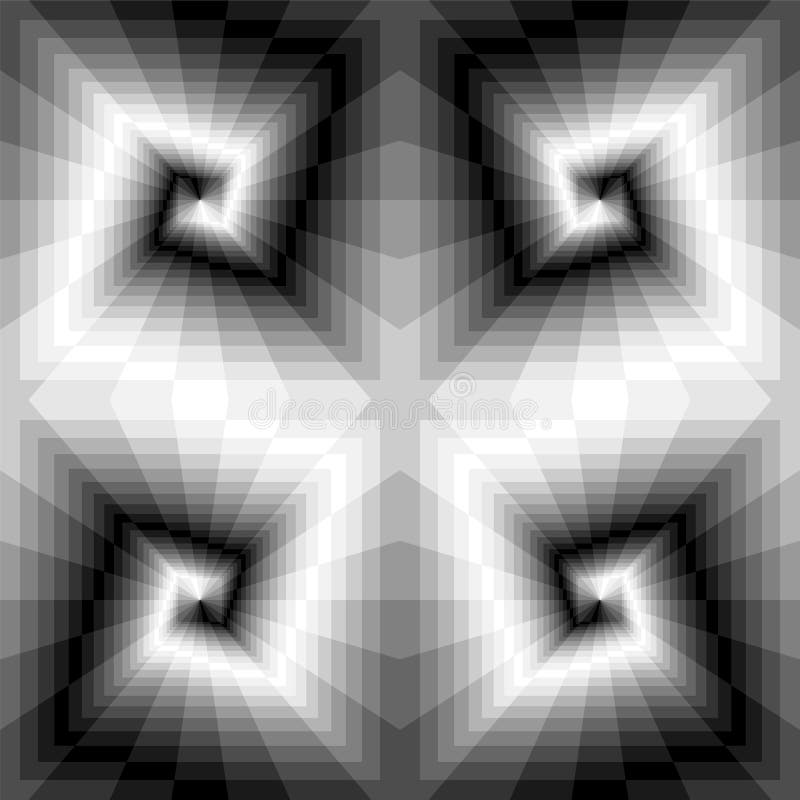 Monochrome Spirals of Concave Rectangles Expanding from the Center ...