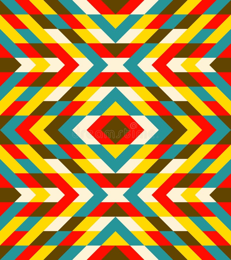 Seamless Mosaic Pattern. Geometric Background Stock Vector ...