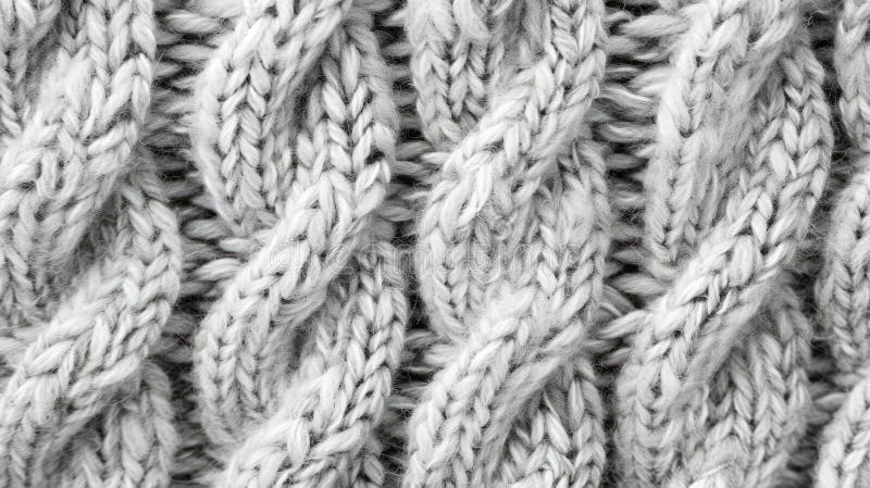 Seamless Mottled Light Grey Wool Knit Fabric, Perfect for Texture ...